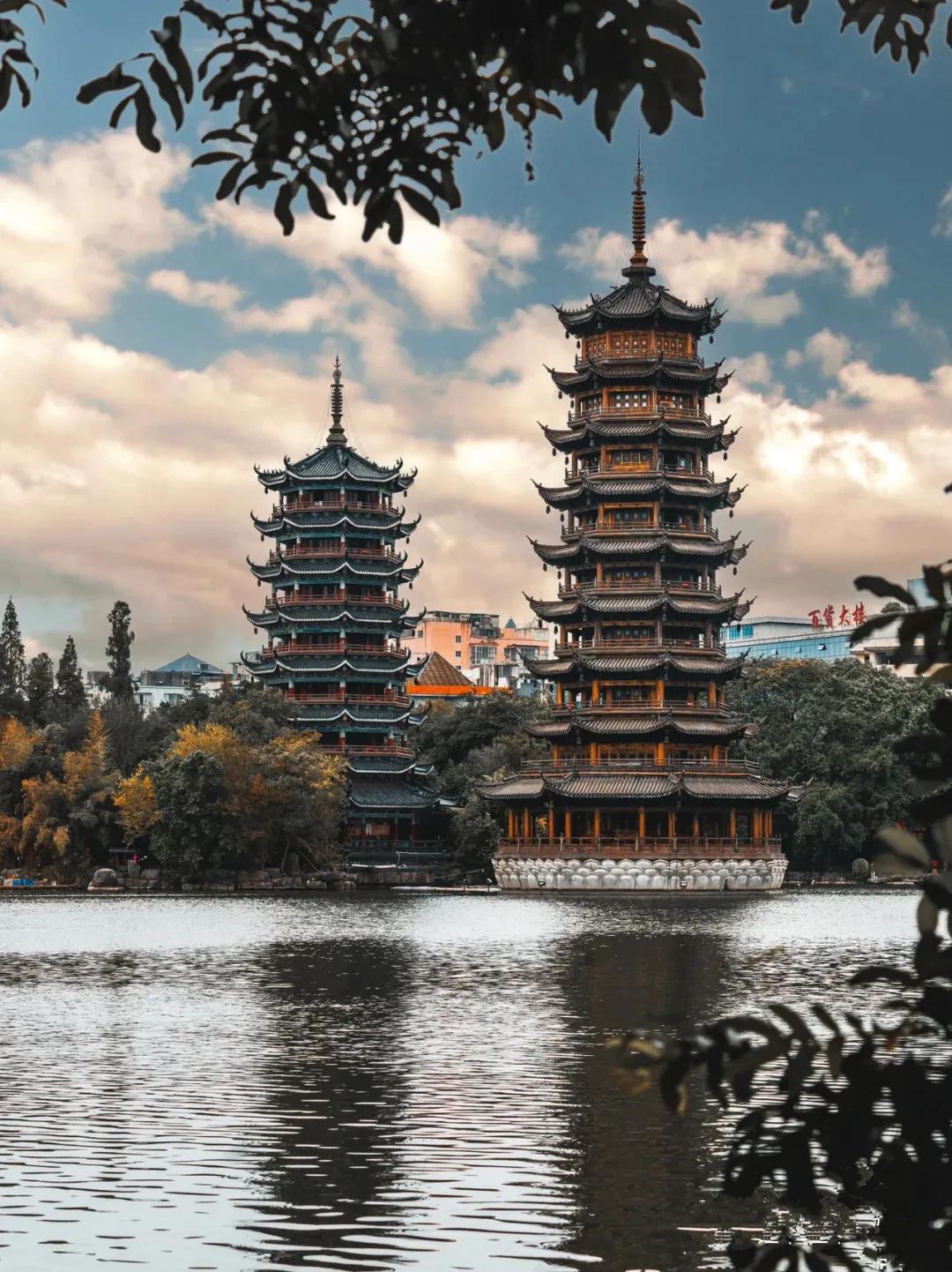 Known as the world's first copper tower!Guilin not only has the best ...