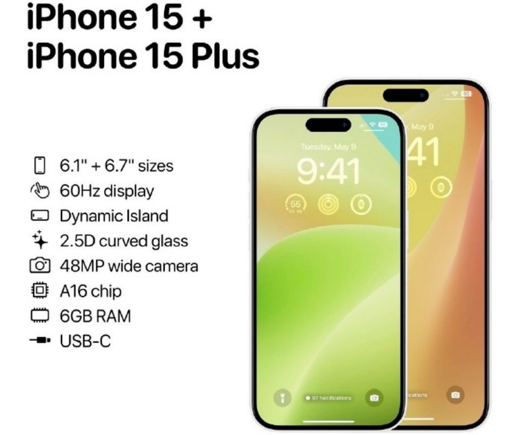 The latest configuration of Apple's iPhone 15 series has been exposed ...