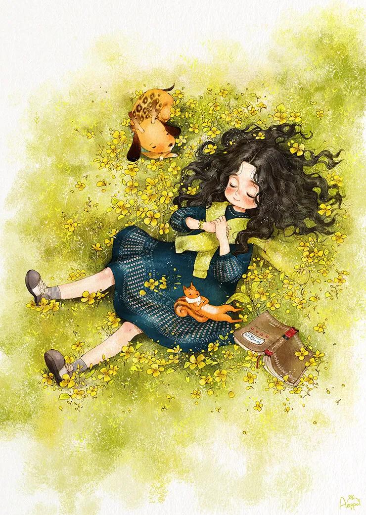Illustrator shares "Korean Illustrator Aeppol" - iNEWS