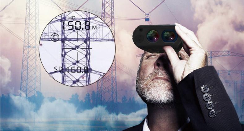 Azimuth function of laser range finder (AZ mode) - iNEWS