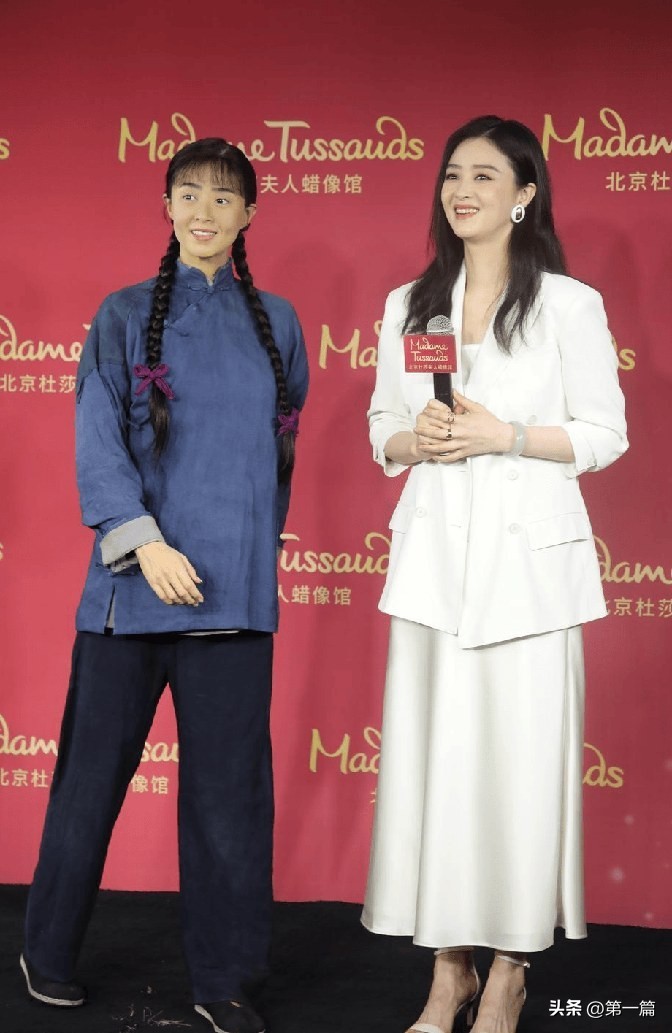 Jiang Xin's wax figure is unveiled, transforming into Shen Jilan in a ...