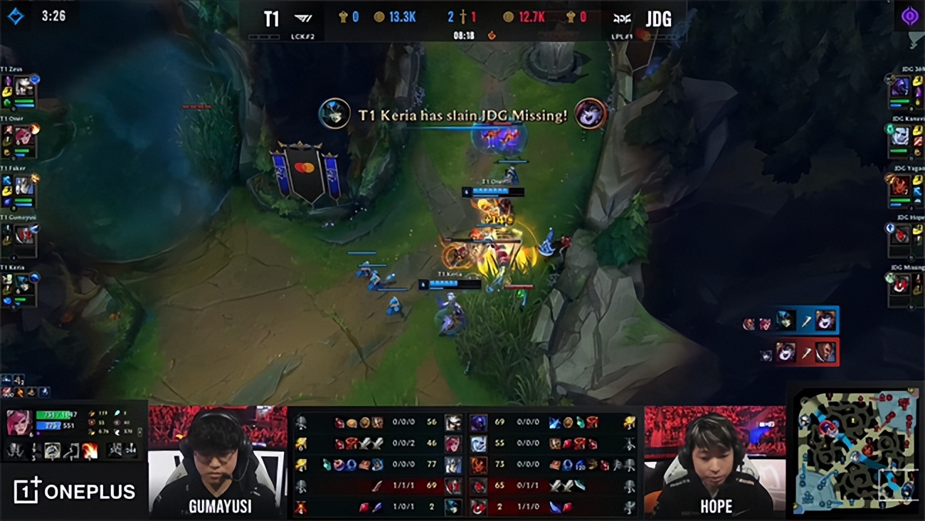 LOL-S12半決賽：Yagao岩雀致命岩突操作拉滿，JDG極限攻防1-0 T1 - 頭條匯