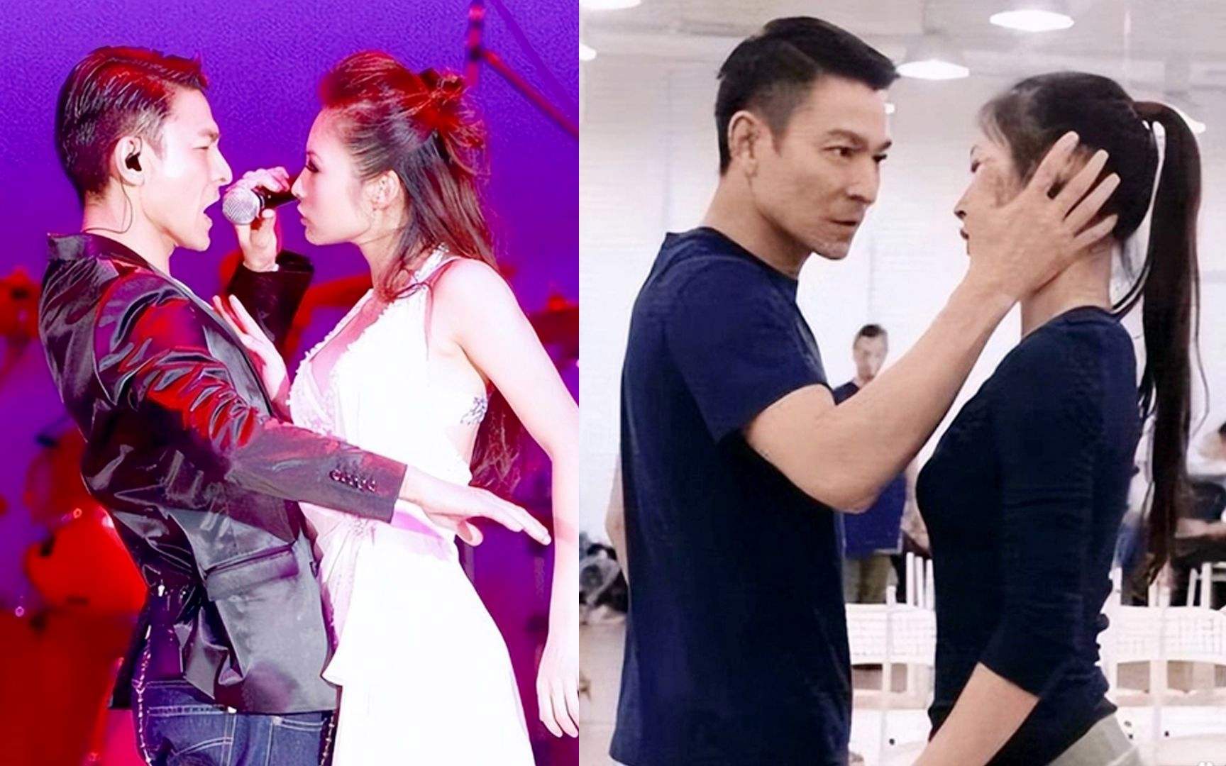 The mysterious woman behind Andy Lau is not Zhu Wenqian, but Lai Wenhui ...