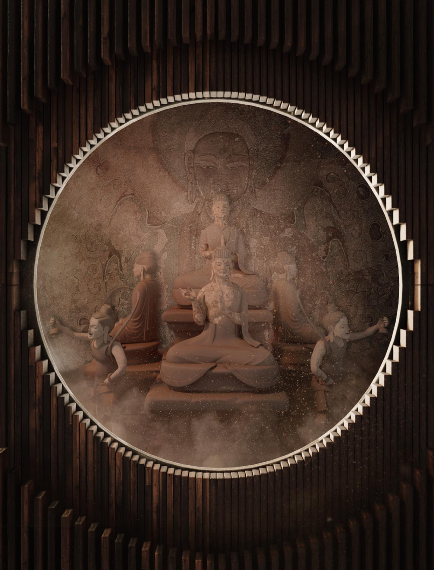 Dunhuang·Metaverse "God and Buddha See Out" Grotto Blind Box will be on ...