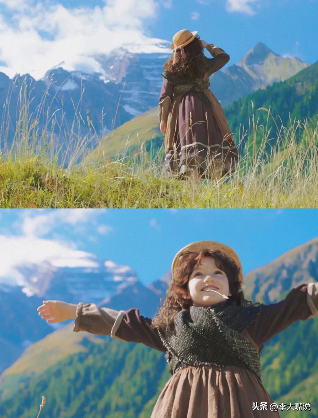 Create the atmosphere of the storyline of the movie "Heidi and Grandpa ...
