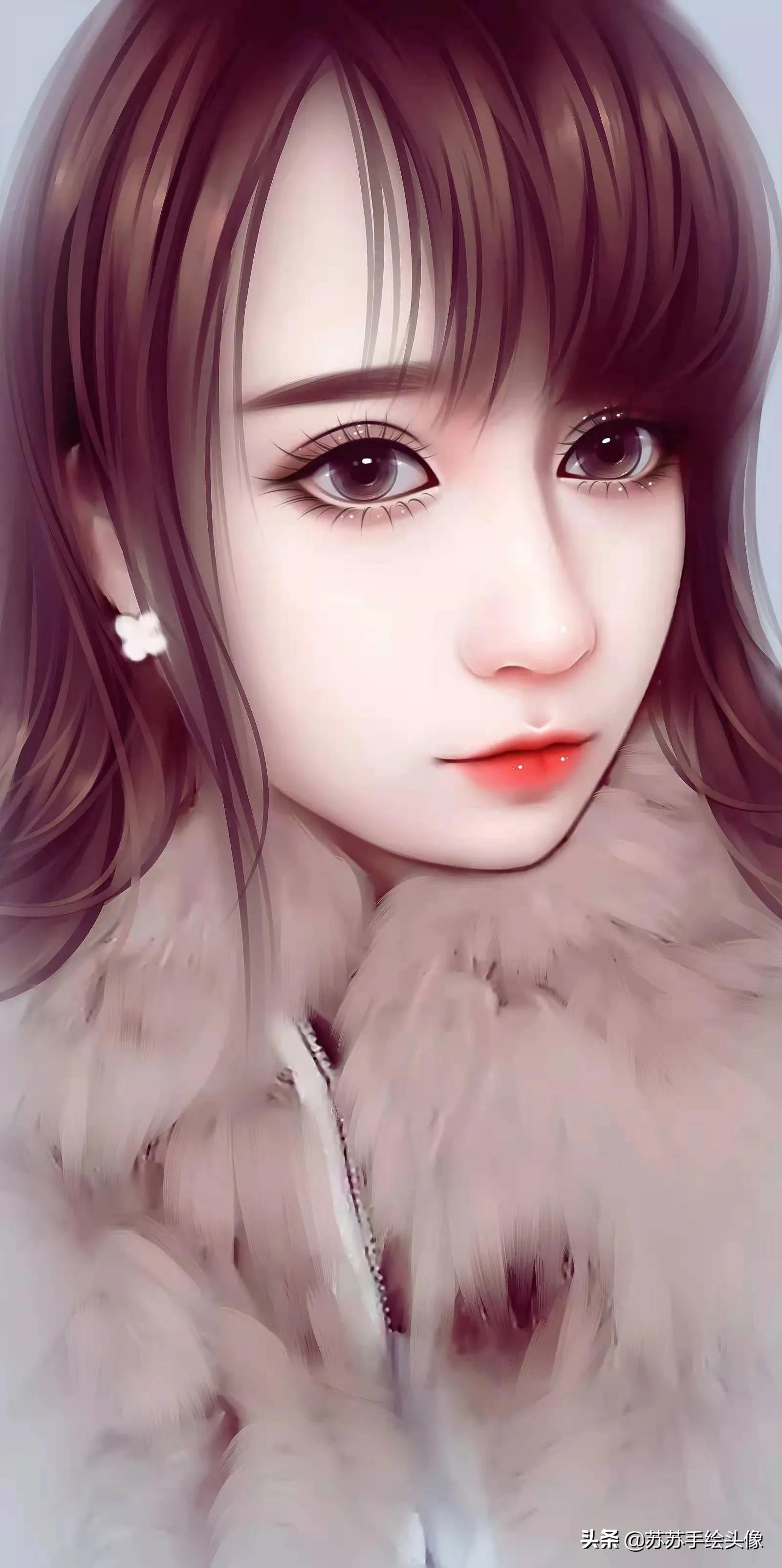 Change the avatar, the three-dimensional and beautiful hand-painted ...