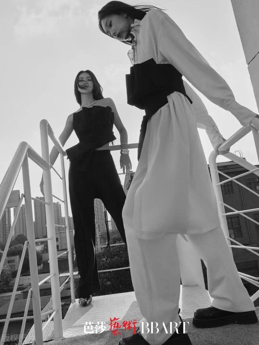 Zeng Keni and Liu Lingzi's "Bazaar Art" cover blockbuster go hand in ...
