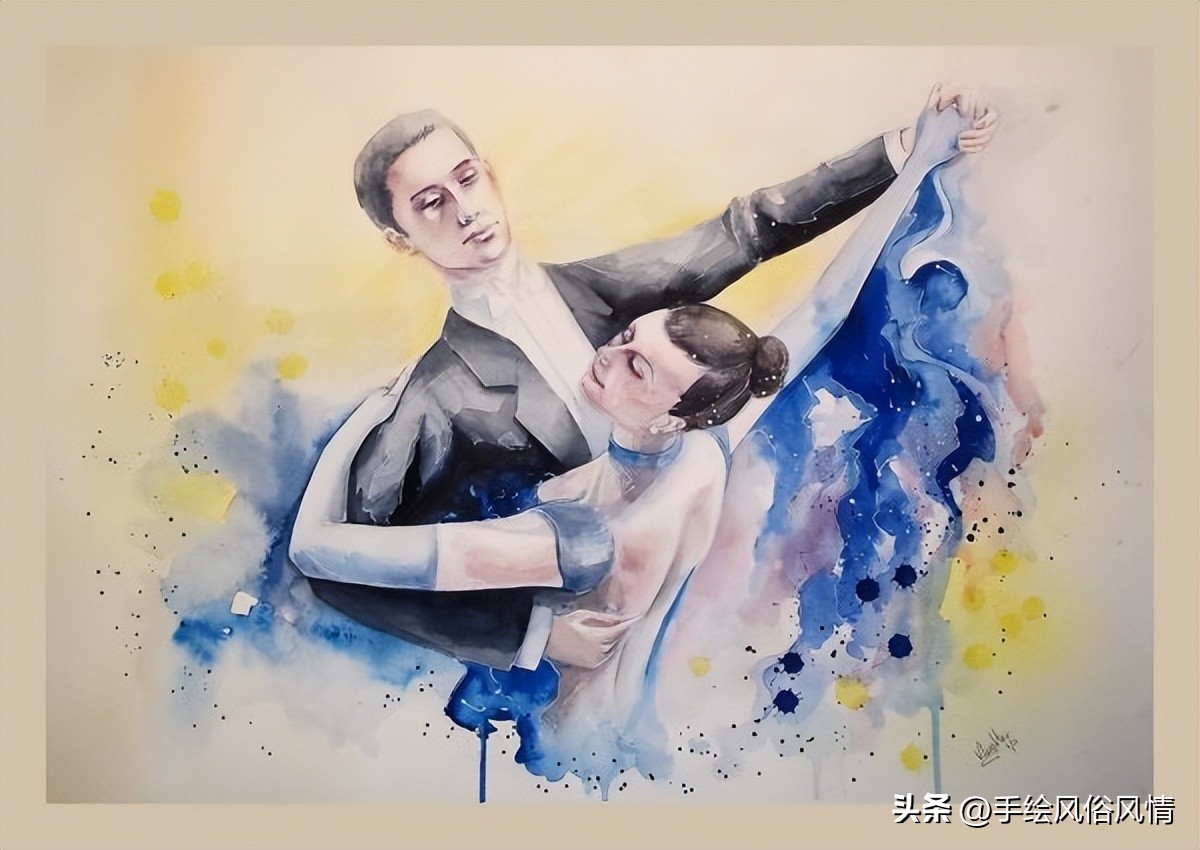 Drawing the human waltz - Determination of the figure outline - iNEWS