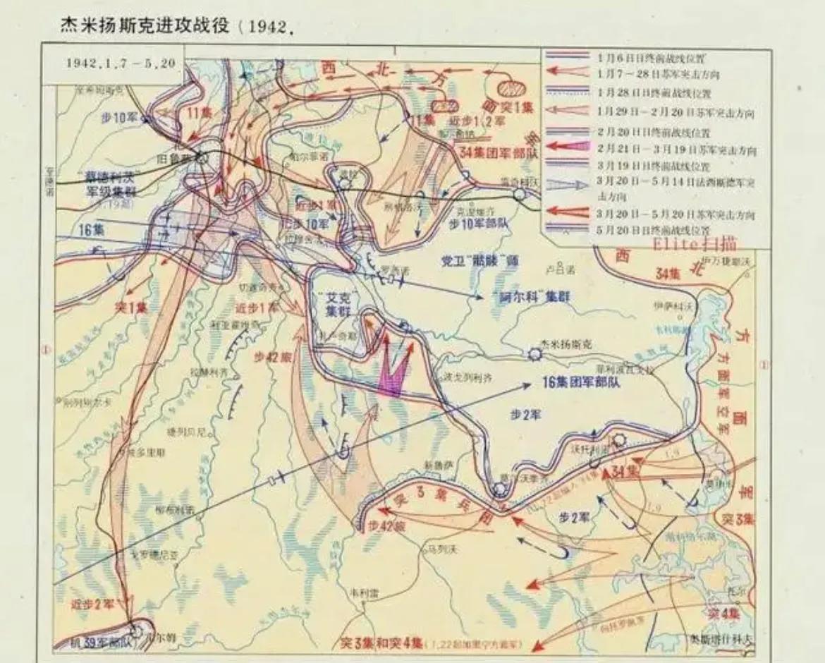 In the Demyansk pocket, 250,000 Soviet troops were annihilated by ...