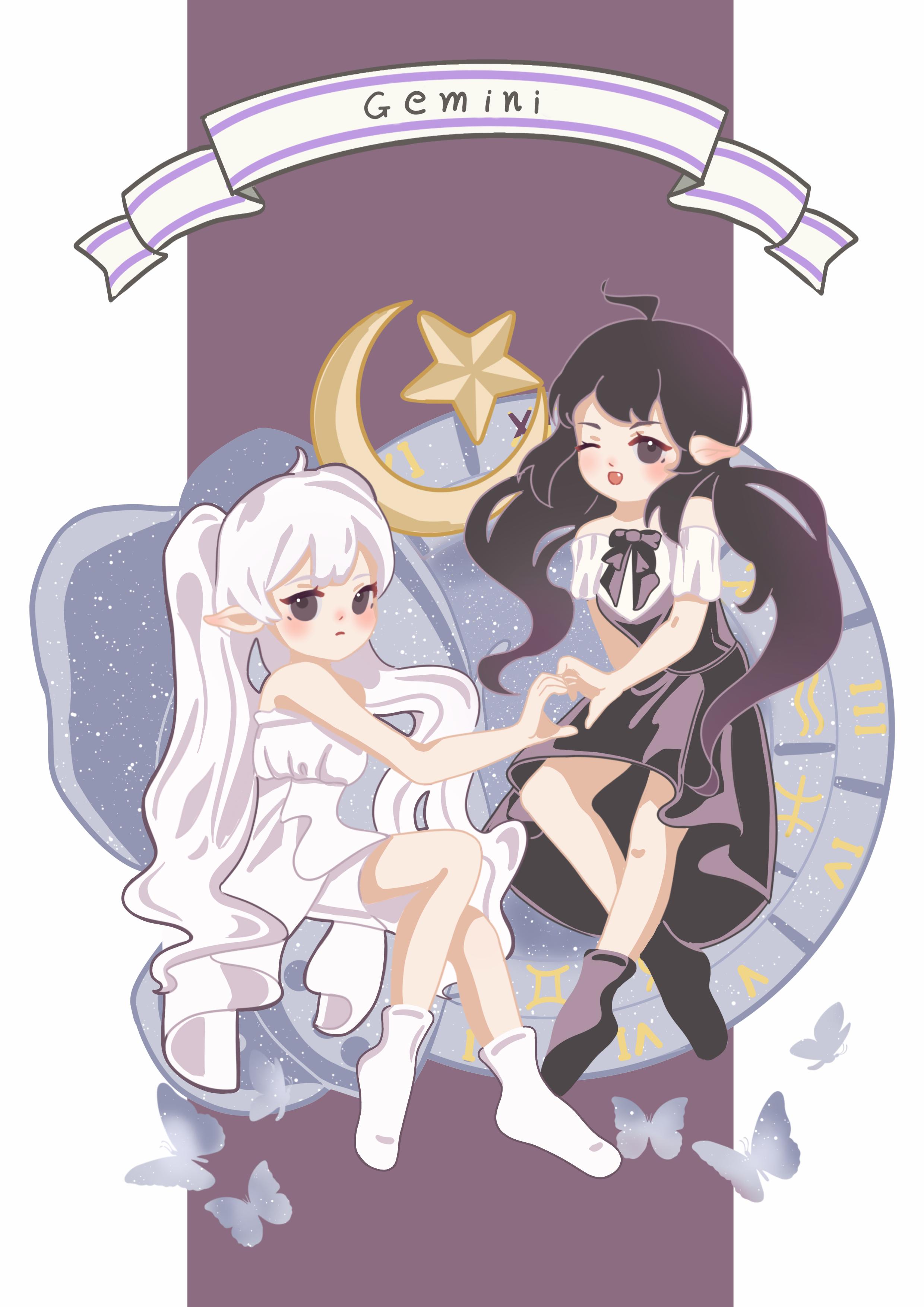 Princess illustration image of twelve constellations - iMedia