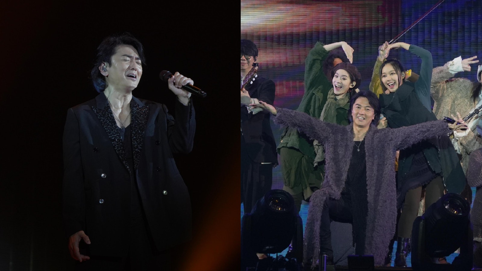 Ekin Cheng was moved to tears by fans during his tour in Macau, and ...