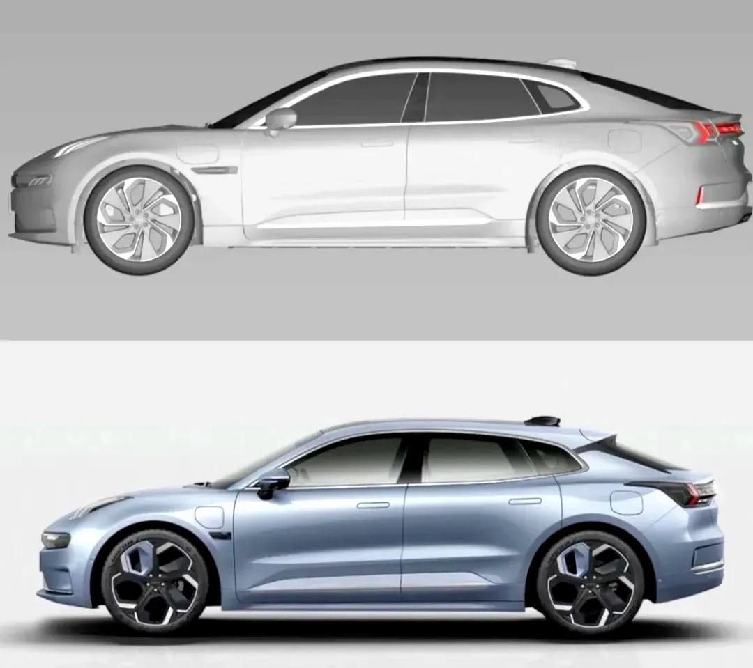 Zeekr sedan 003 patent drawing, strange coldness - iNEWS