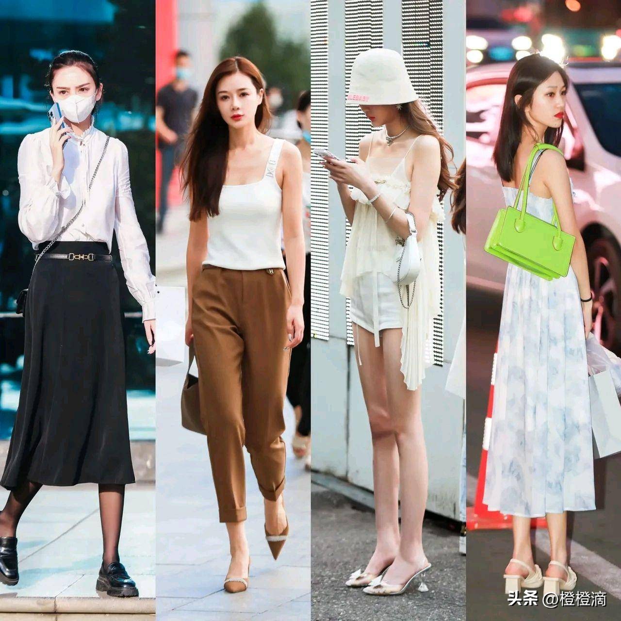 After seeing the street photos of girls in Shanghai, I realized that ...