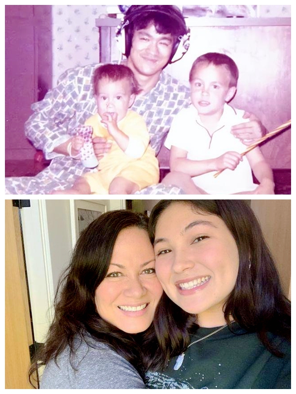 Bruce Lee's daughter and granddaughter rarely appeared on the camera ...