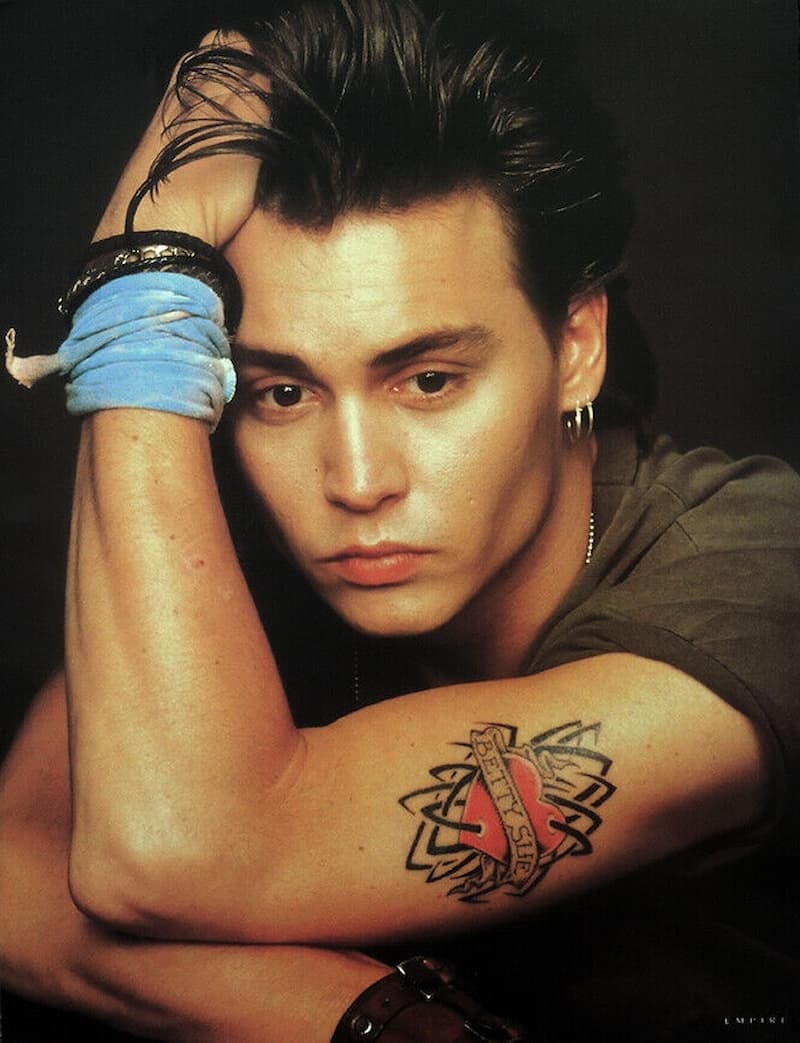 Johnny Depp's 10 tattoo secrets: Captain Jack, the meaning behind it is ...