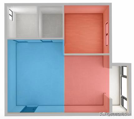 58 square meters of small one bedroom, explosion-proof and comfortable ...