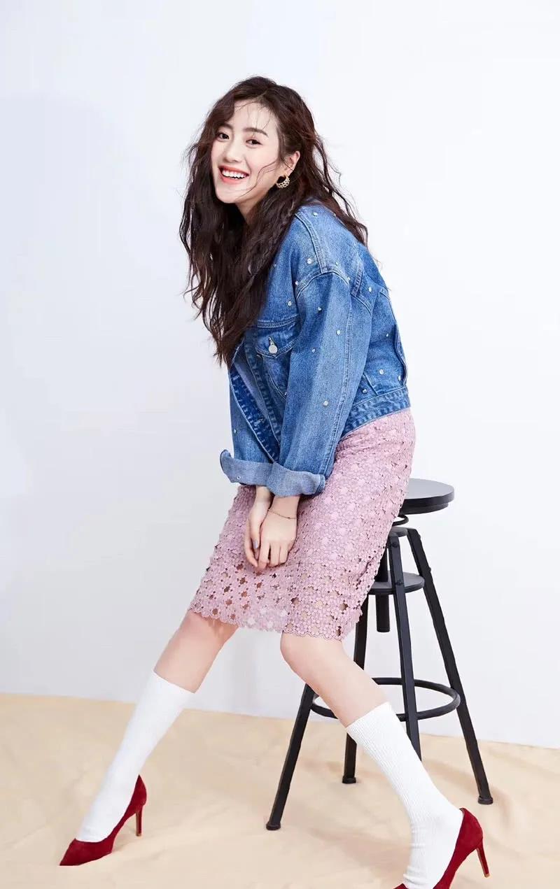 Share pictures——Wang Ziwei's exquisite photos, pure and beautiful, with extraordinary ...