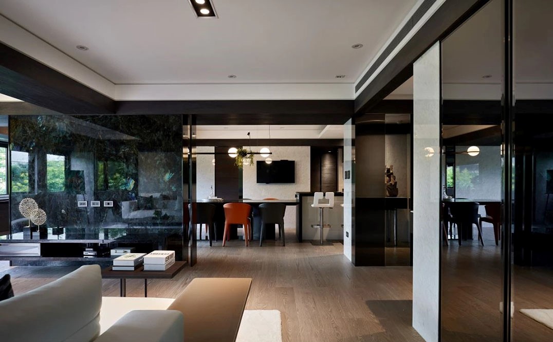 After 60s, the 168㎡ large flat floor was changed to a low-luxury and ...