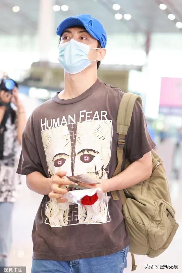 Ma Tianyu's sports style appeared at the airport and received ...