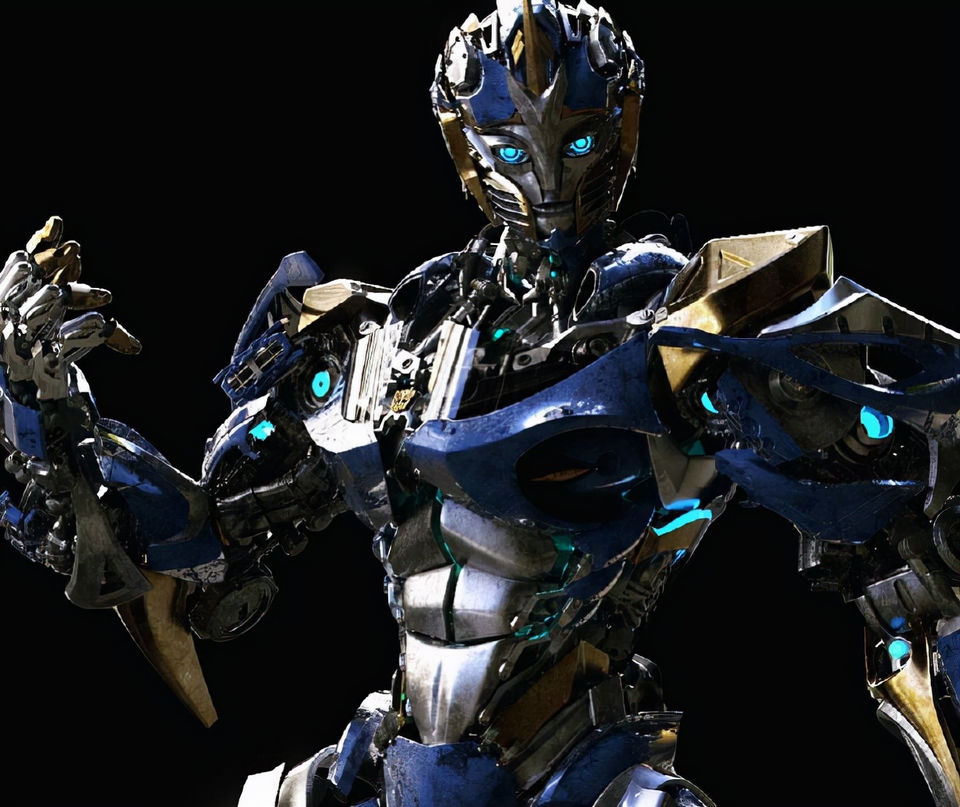 Transformers movie version Flying over the mountain, Bumblebee and Arce ...