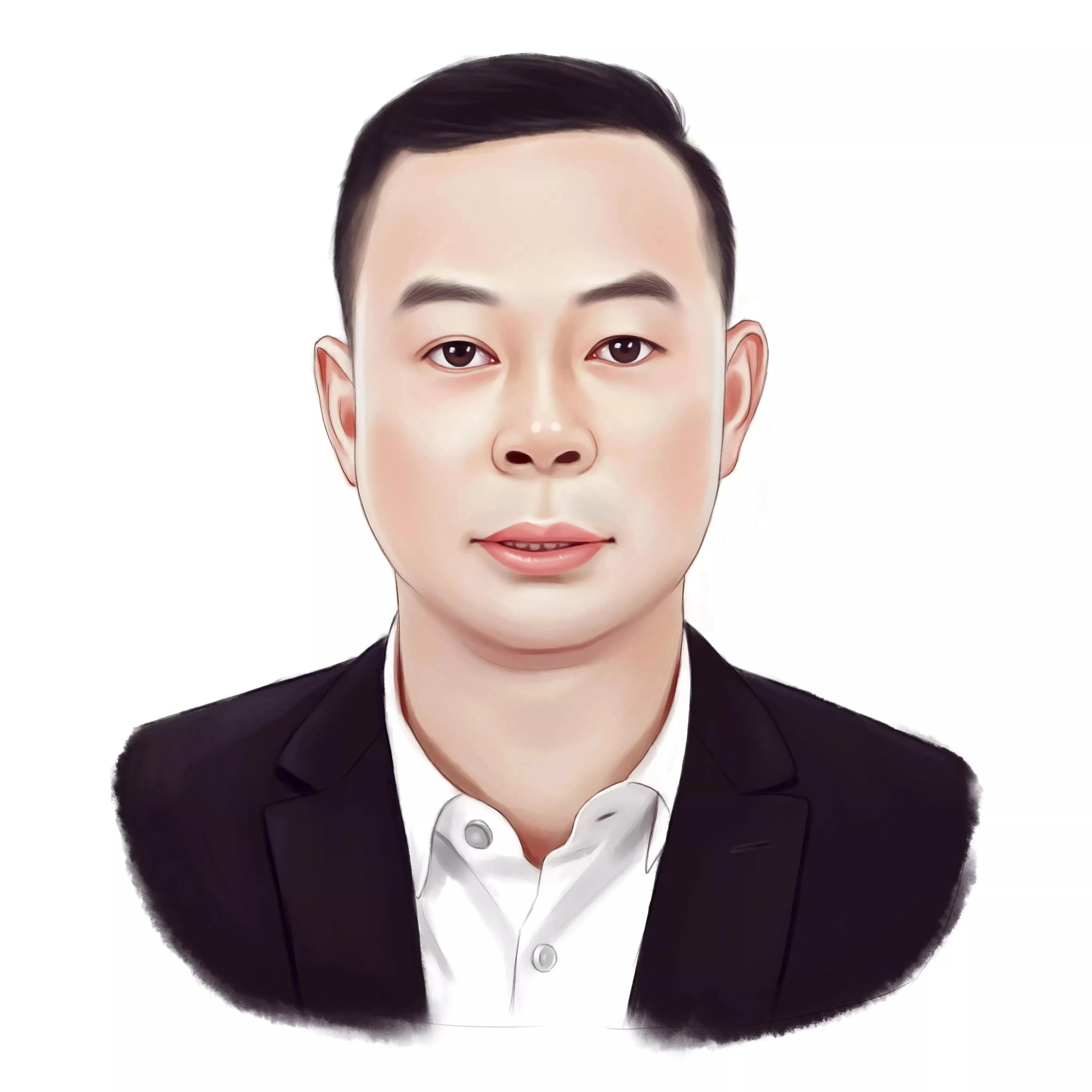 Men's hand-painted realistic avatars that make you more confident and ...