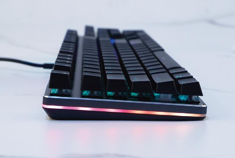 Good-looking and durable!Rapoo V520 RGB alloy version mechanical ...