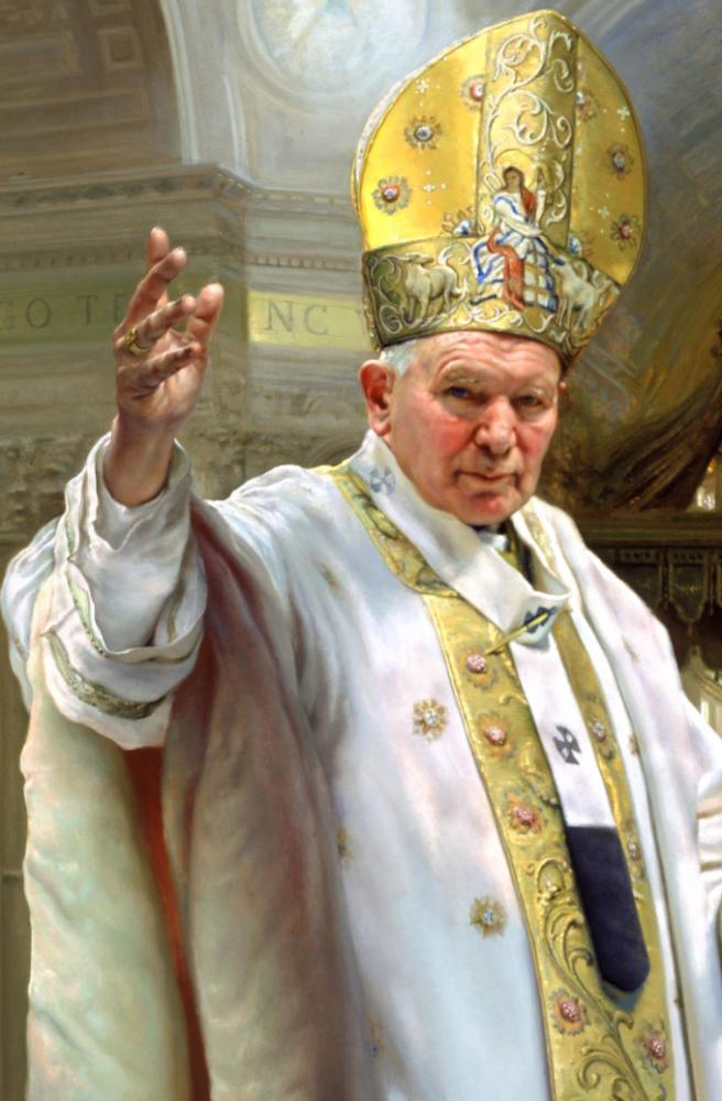 Nelson Shanks: A famous American classical realist painter, showing the ...