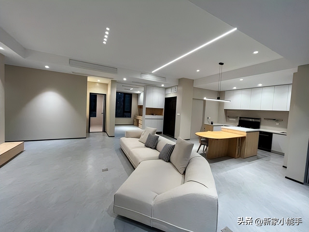 She spent 270,000 yuan to decorate a new house of 135 square meters ...