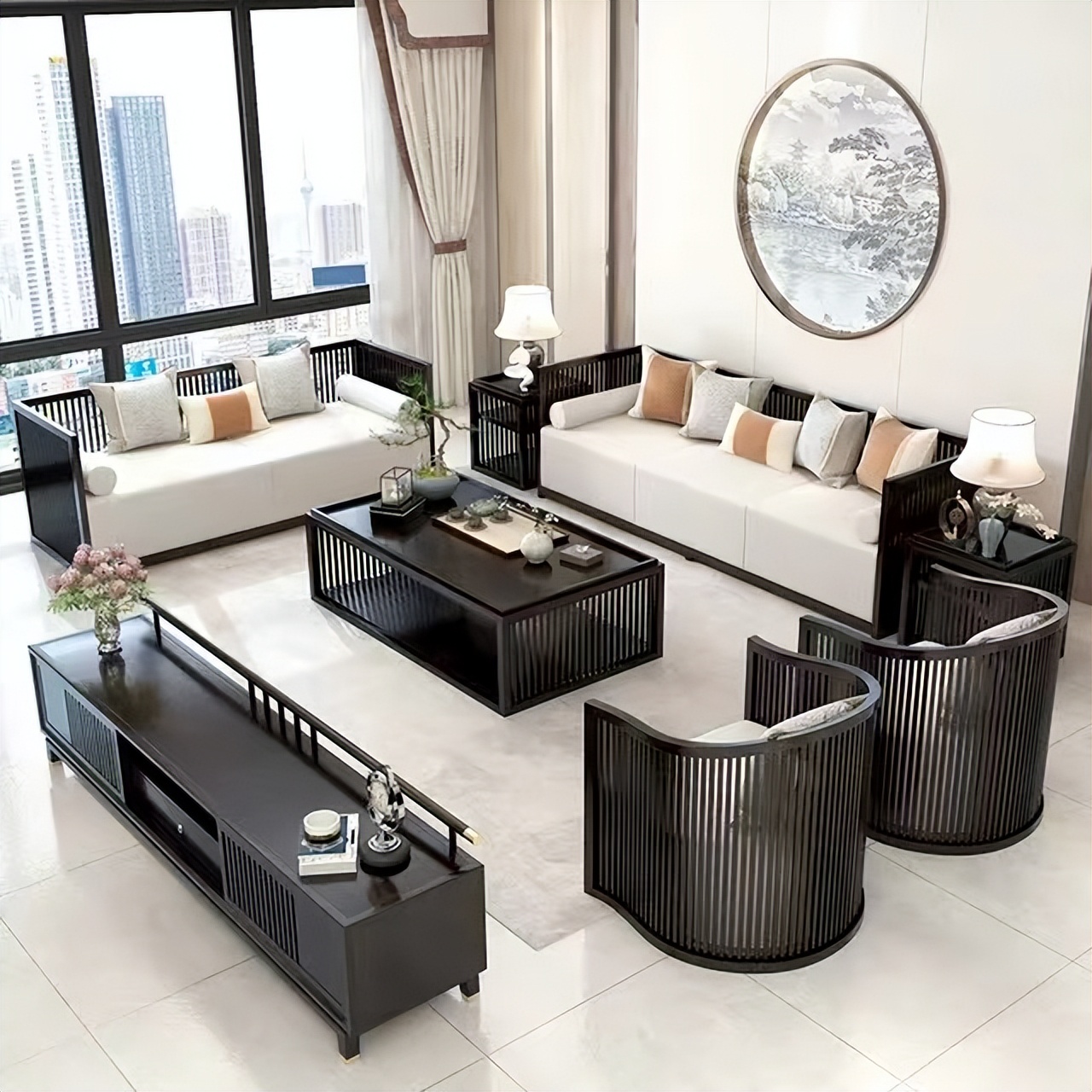 The new Chinese furniture is dignified and extravagant, showing the ...