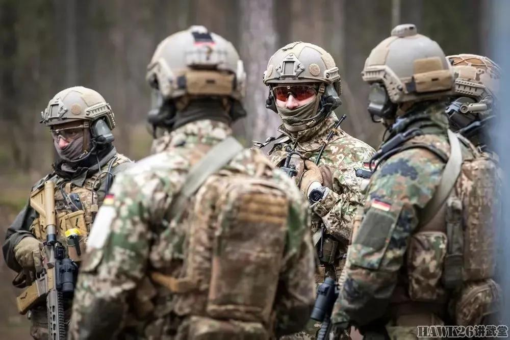 The German Navy special forces tactical drill G95K rifle is the ...