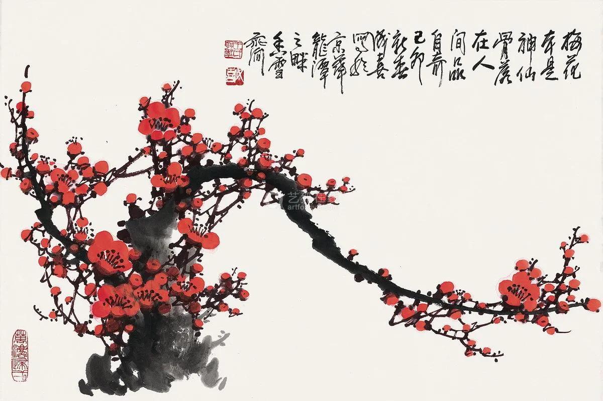 Mr. Wang Chengxi's Plum Blossom Works - iNEWS