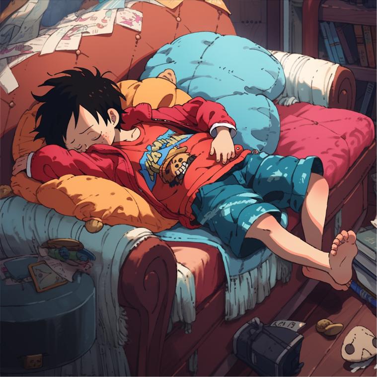 Dragon Ball Goku Vegeta Luffy (rotten head portrait) - iMedia