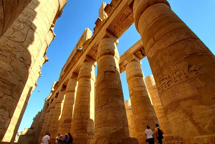 Why did ancient Egyptian religious buildings become an important ...