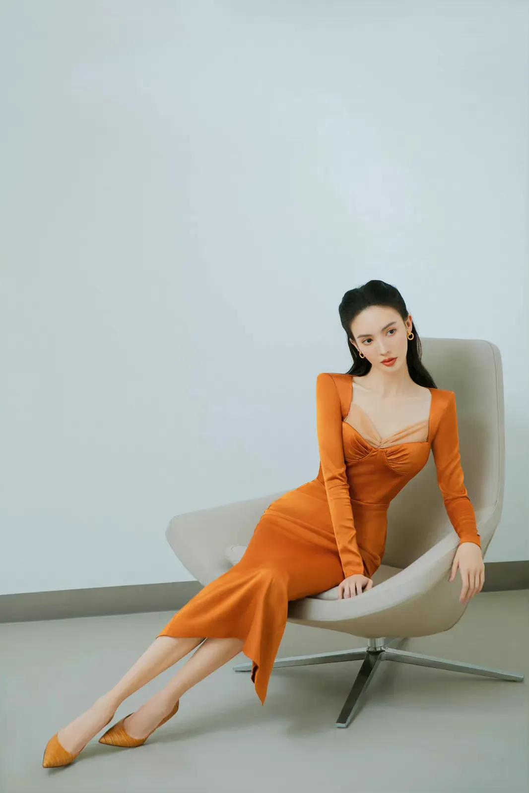 Jin Chen's prosperous beauty is so beautiful - iMedia