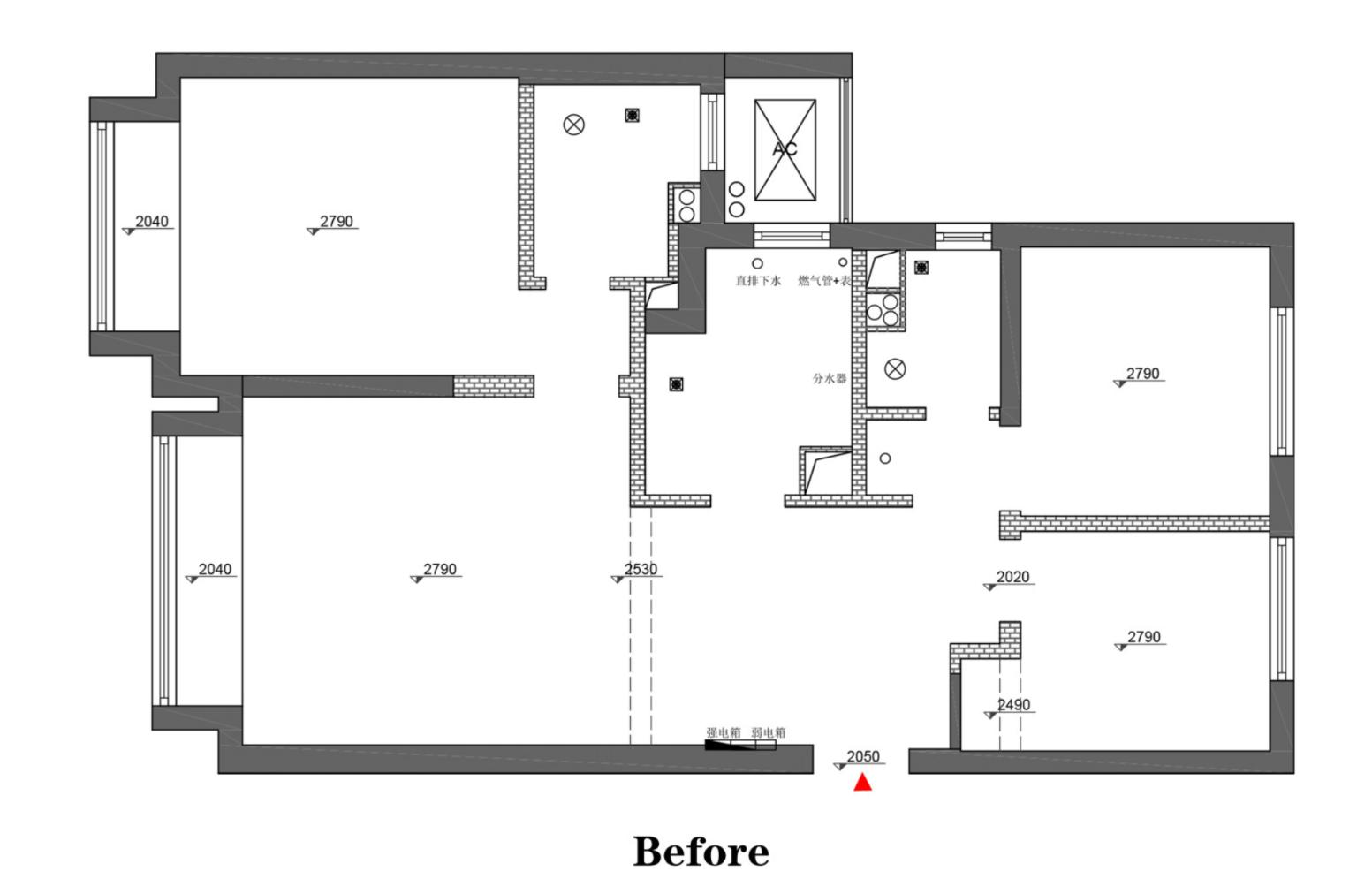 Stop blindly hitting the closet!Look at her 89-square-meter home. After ...