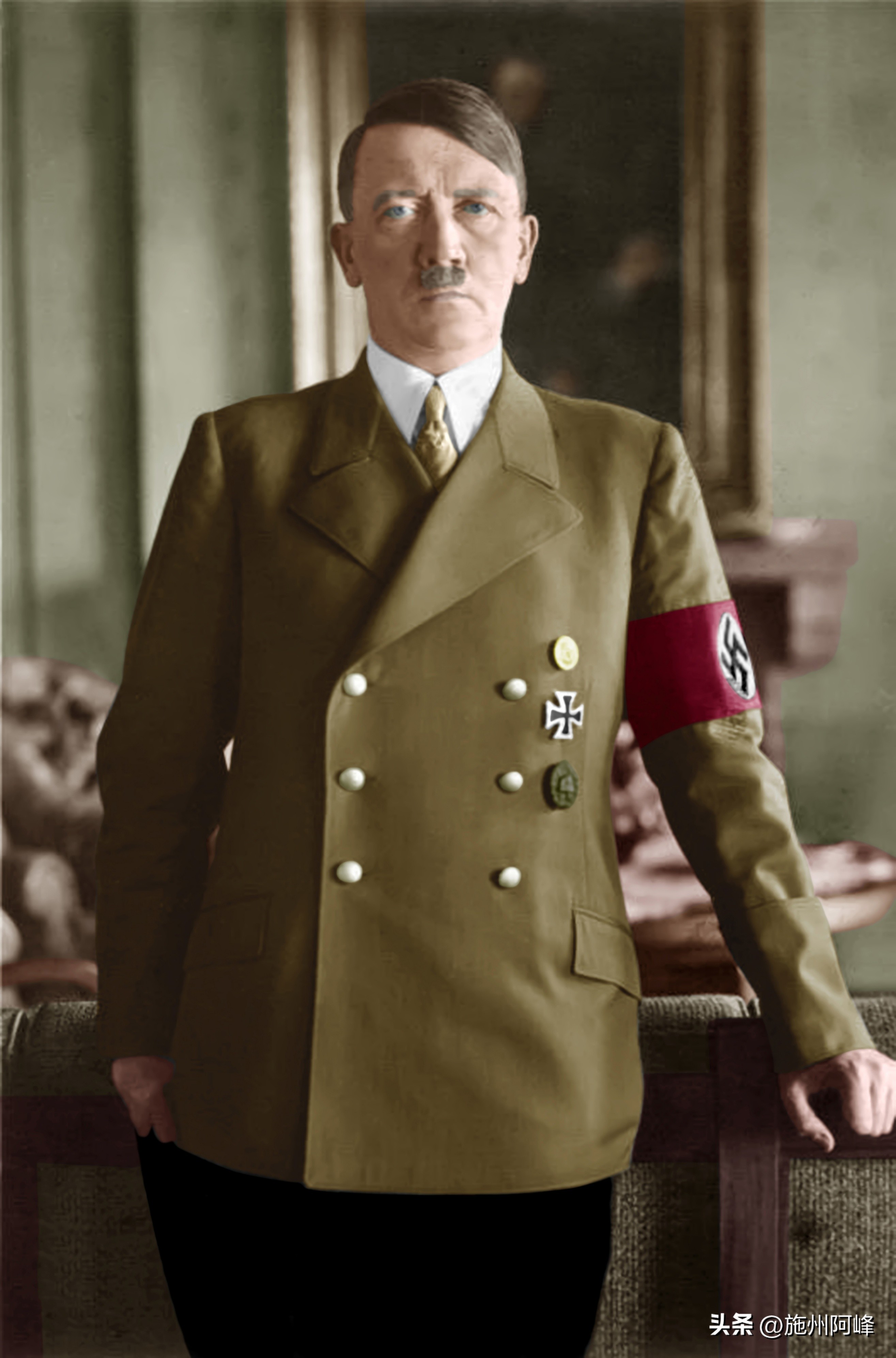 A group of real photos of Hitler, take you to know Hitler from life to ...