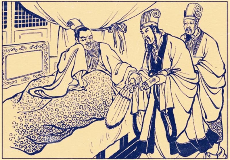 One month before Liu Bei died, he suddenly realized that Liu Feng had ...