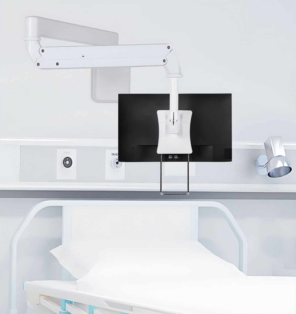 How to choose a bedside stand? Ward multimedia information wall mount ...