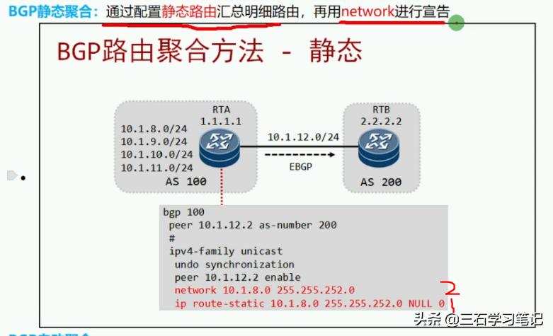 Huawei Routing - BGP Anti-Loop Mechanism and Aggregation Study Notes 8 ...