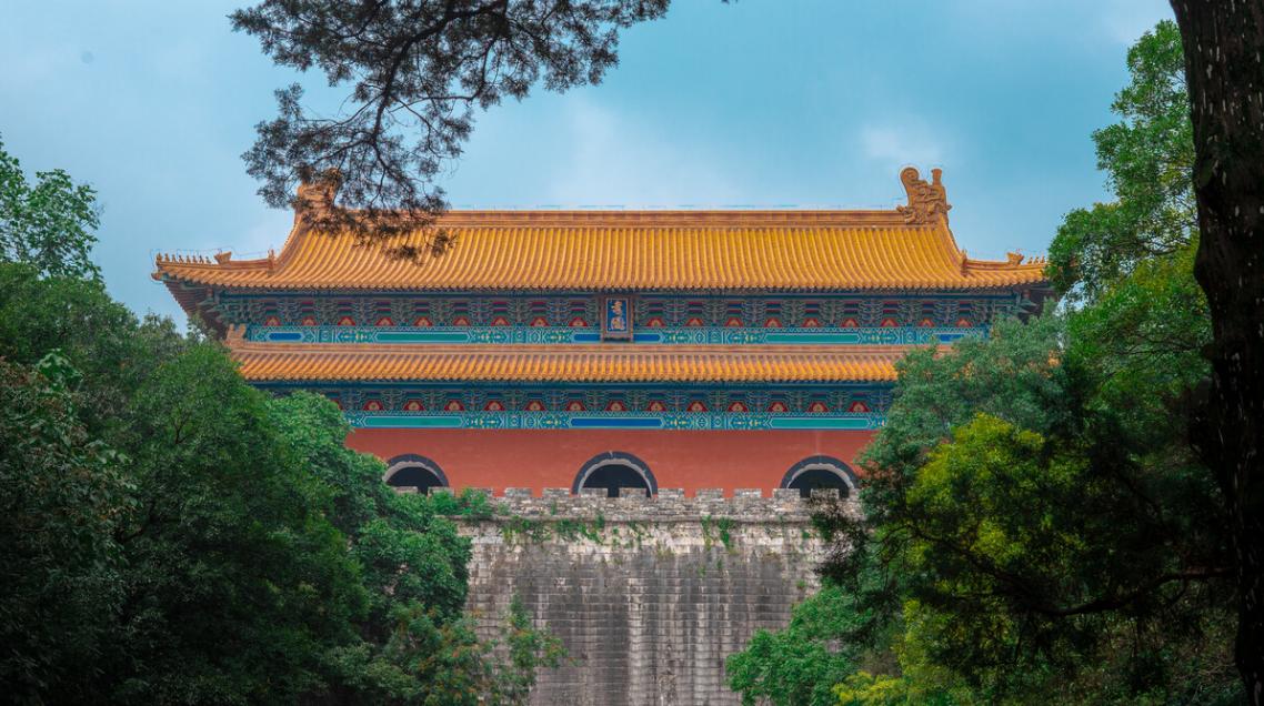 Ming Xiaoling Mausoleum, the joint burial mausoleum of Zhu Yuanzhang ...