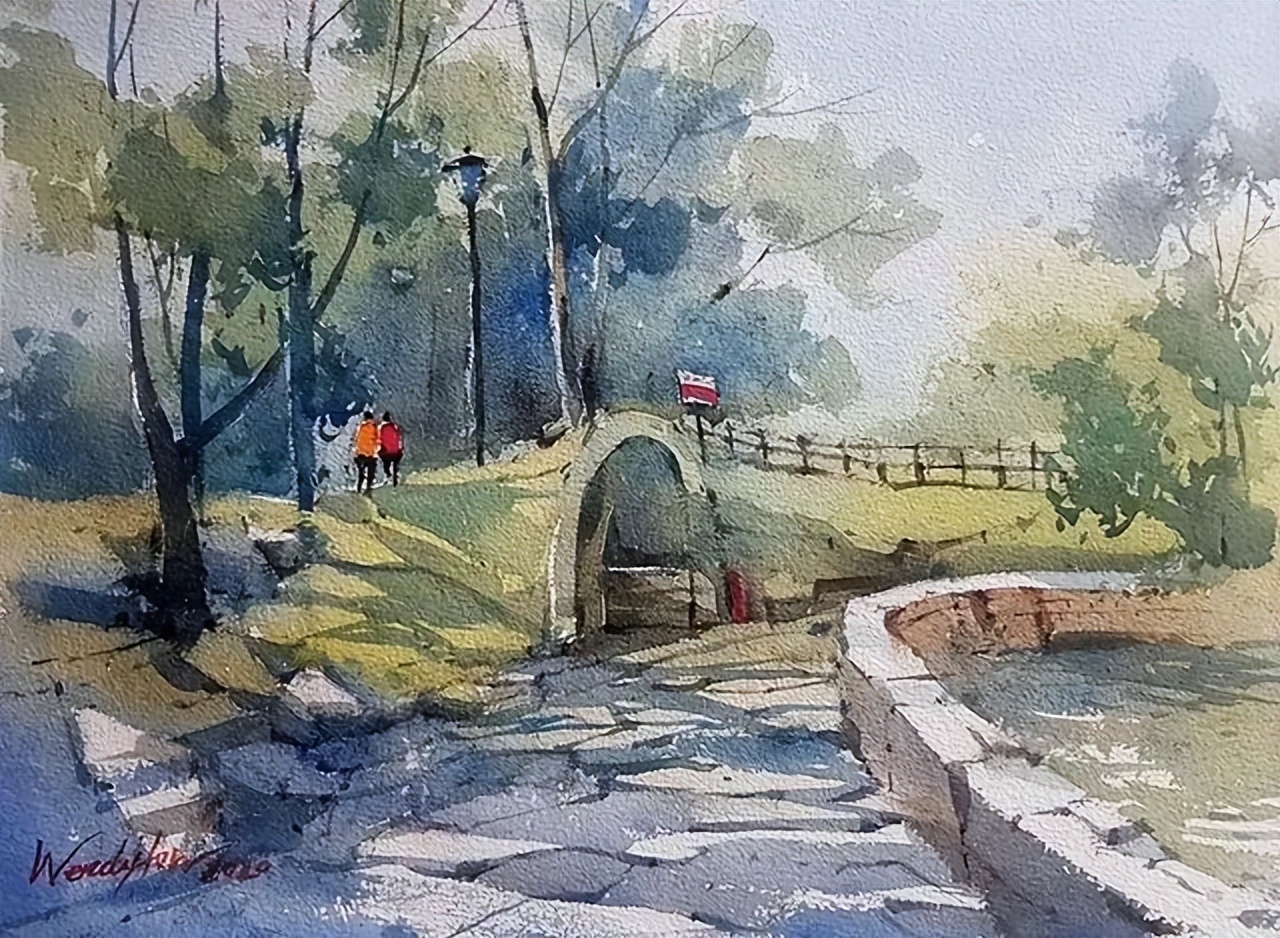 Singaporean Painter Wendy Low: Refreshing and Elegant Watercolor ...