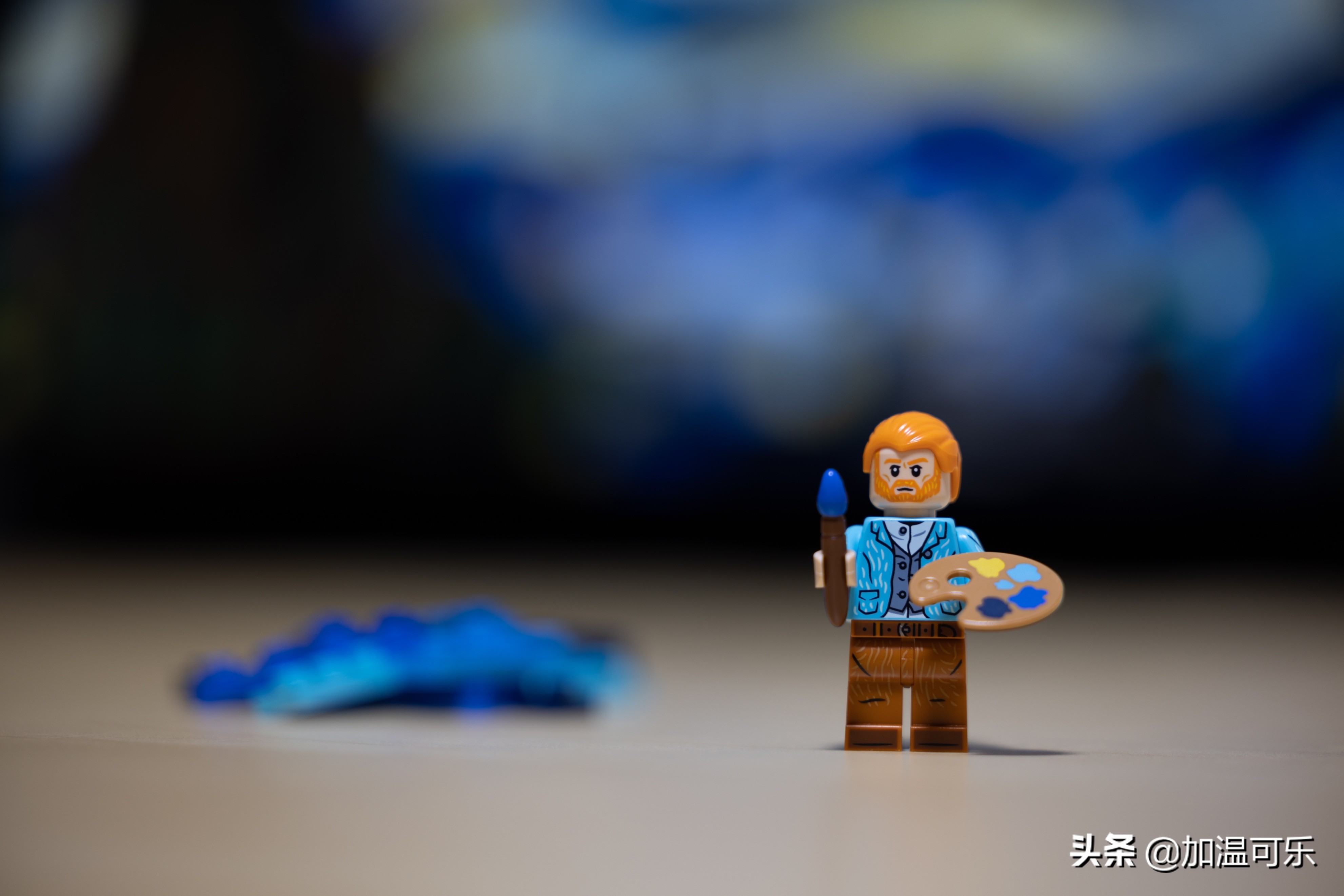 Spell out Van Gogh's "Starry Night" with Lego - iNEWS
