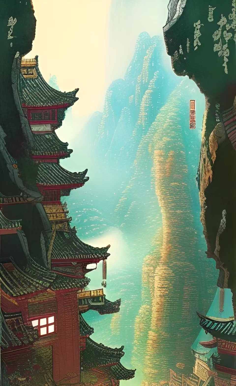 Taiping Guangji's Xue Feng sleepwalks in the secret cave, there are ...