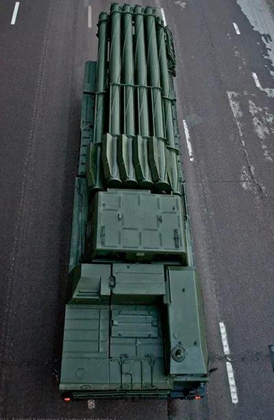 One of the strongest rocket launchers on the surface BM-30 (tornado ...