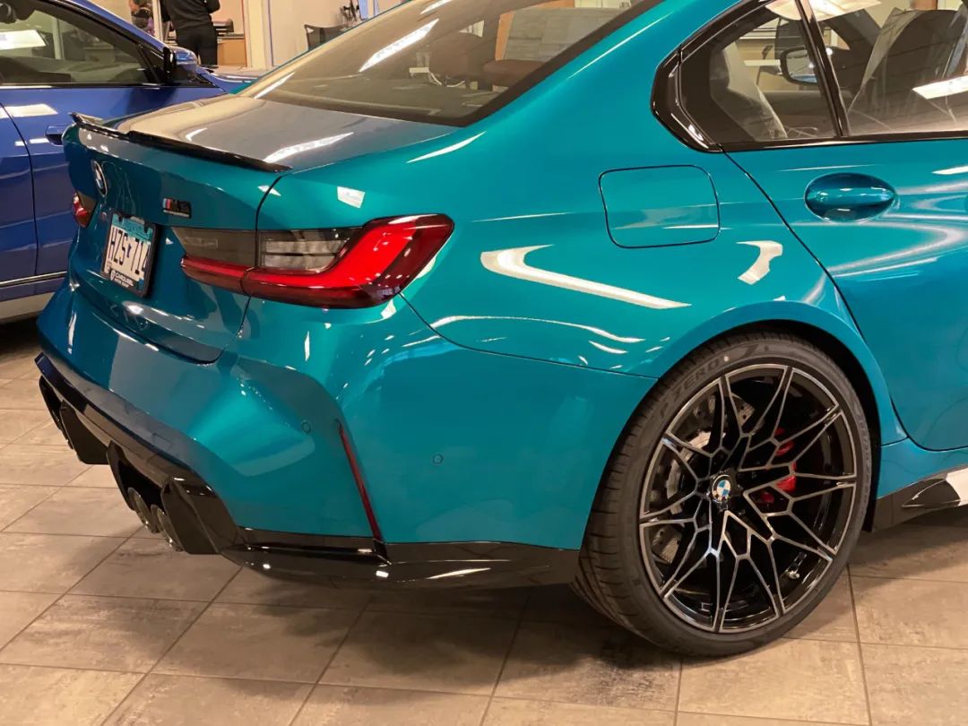 Atlantis blue G80 M3, this color is too beautiful - iNEWS