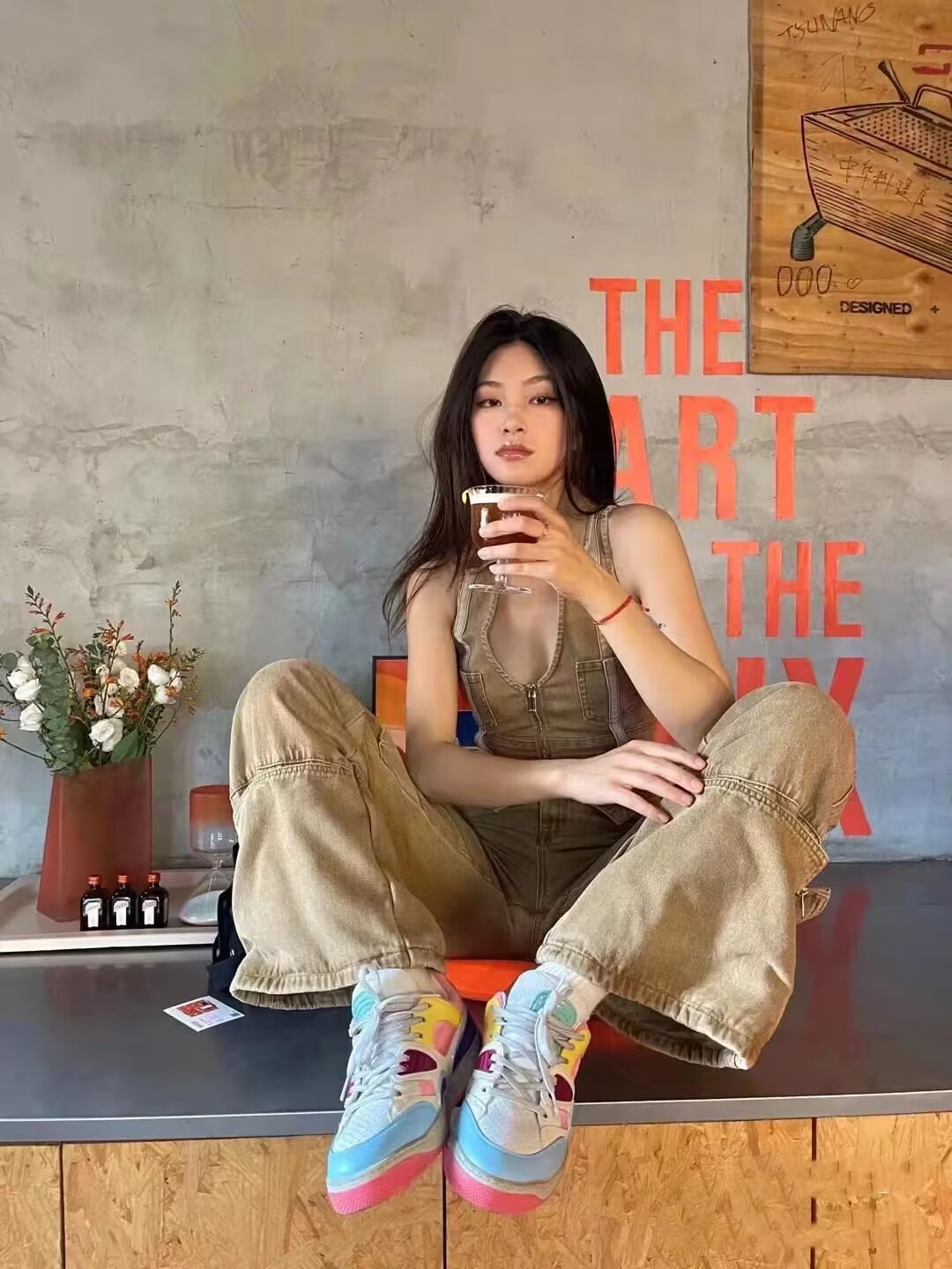 Gucci Basket Low recently super hot dopamine color matching! Really ...