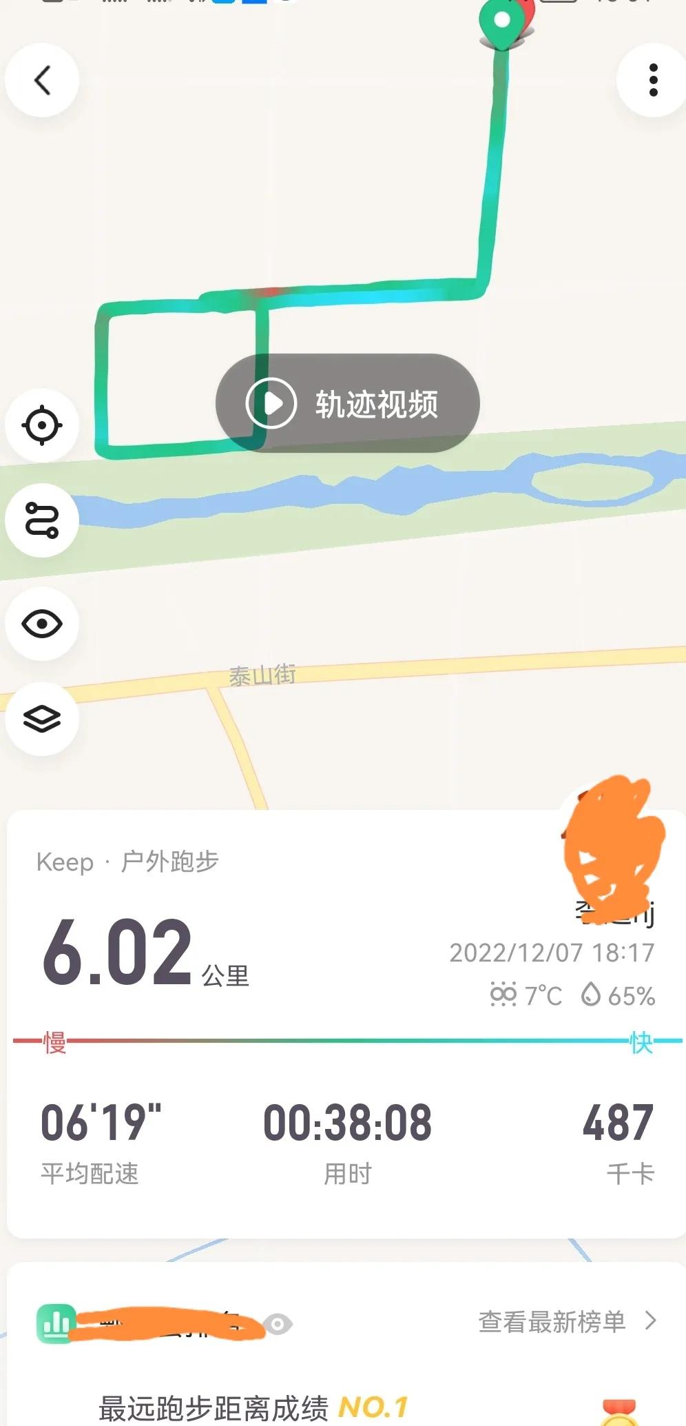Putting on a new running suit, I ran an extra kilometer without ...