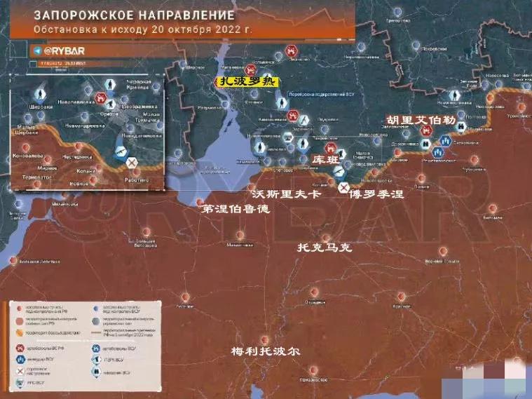 The Ukrainian army gathers Dnipro, the Russian army repels the ...