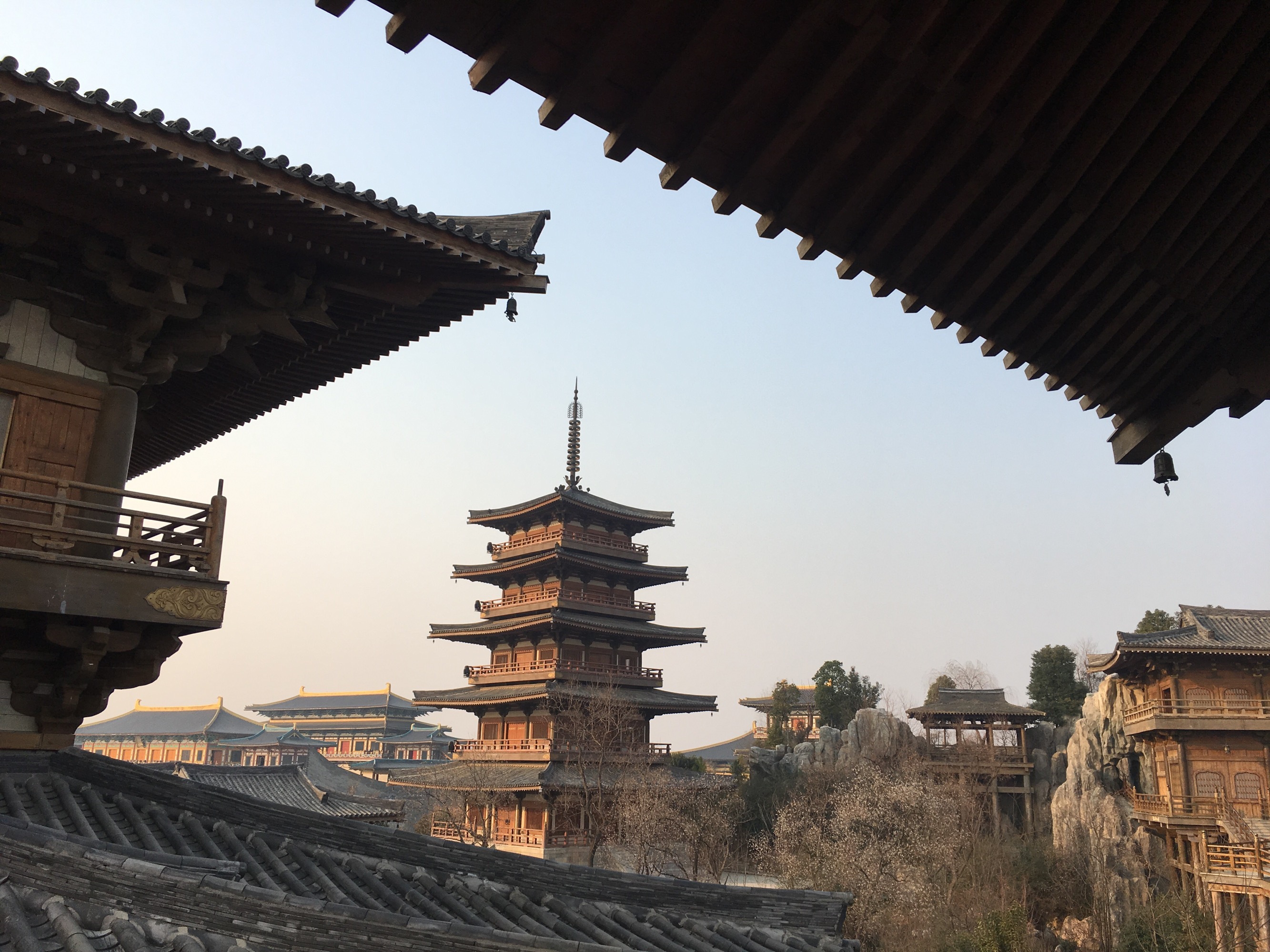 The architecture of the Tang Dynasty: the site is magnificent, the body ...