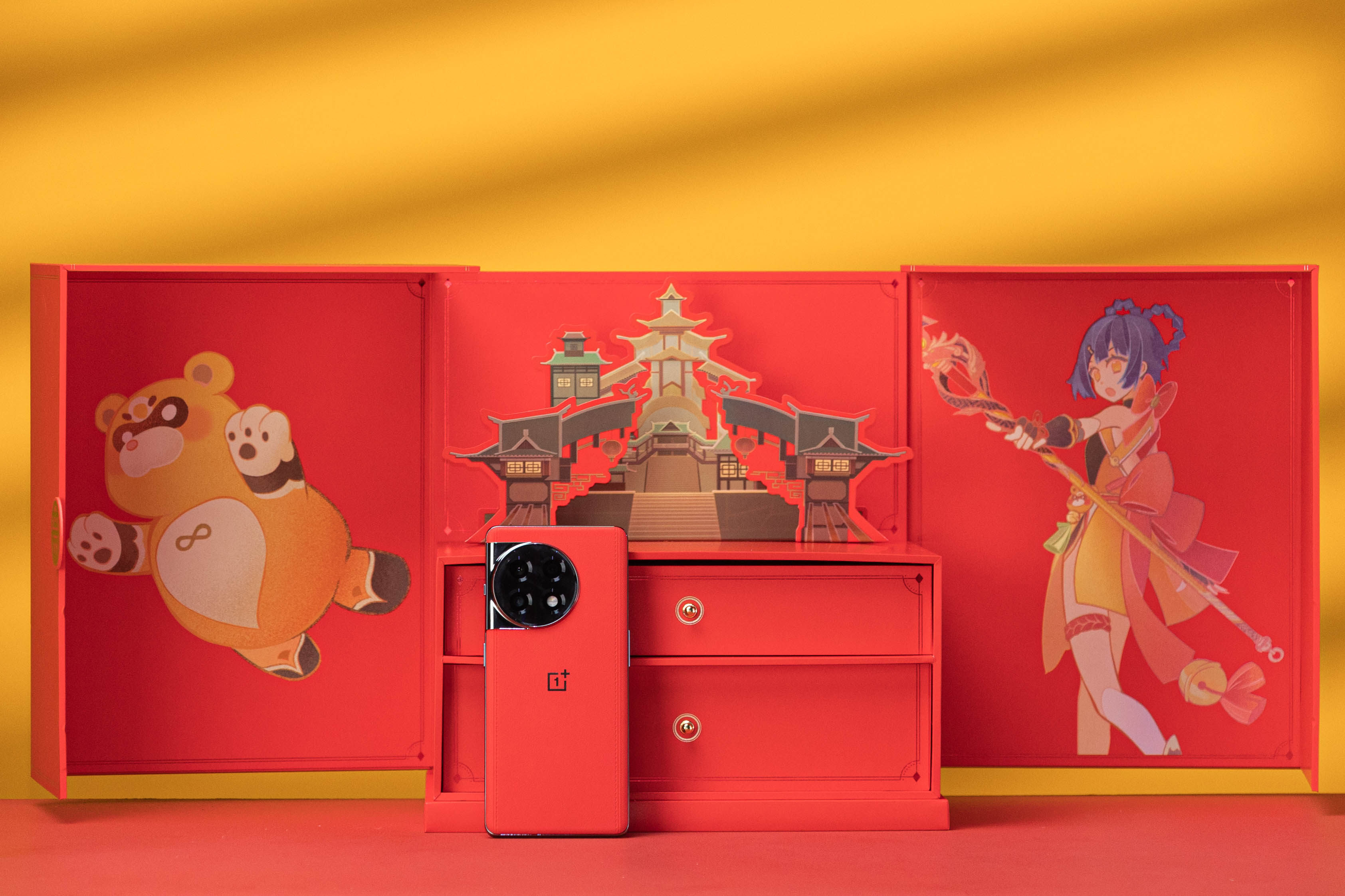 OnePlus Ace 2 "Lava Red": Come on a Liyue gourmet journey with ...